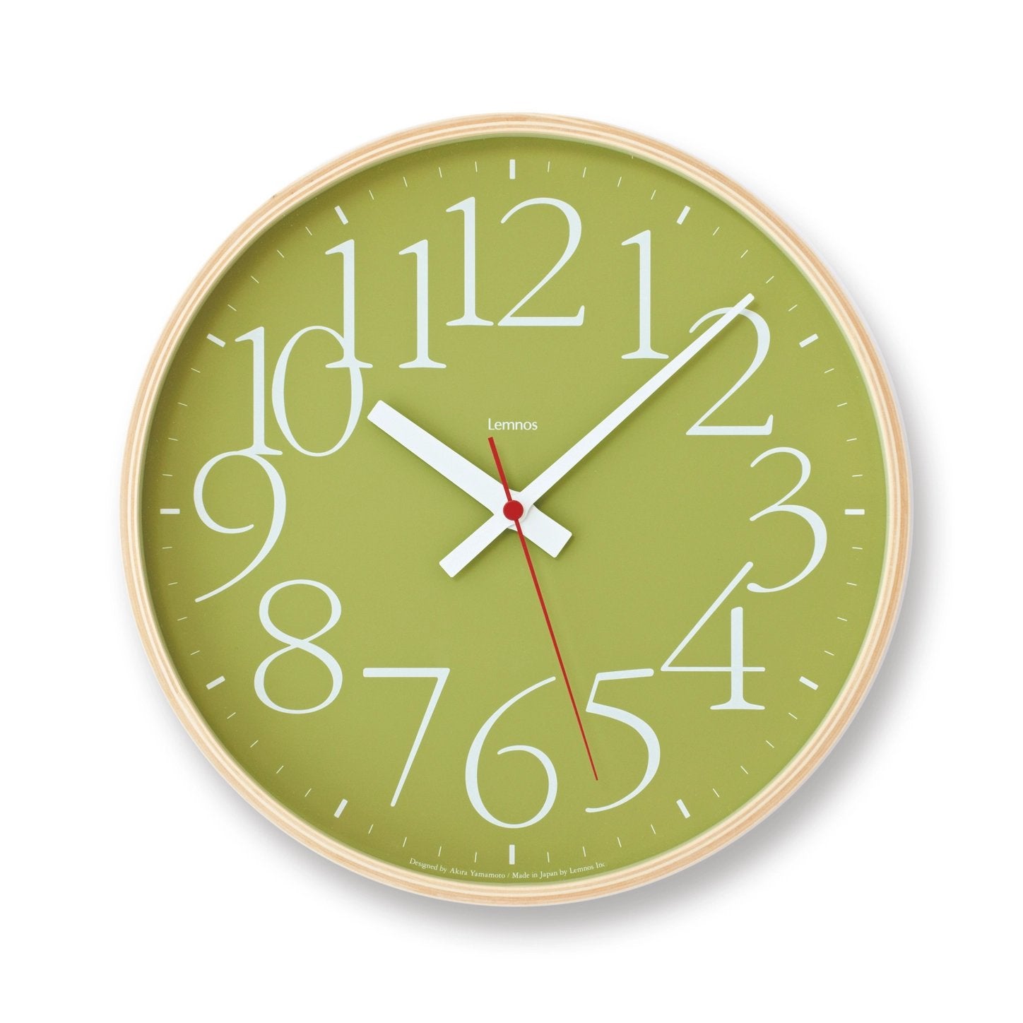 AY Wall Clock - Green – Maker + Muse