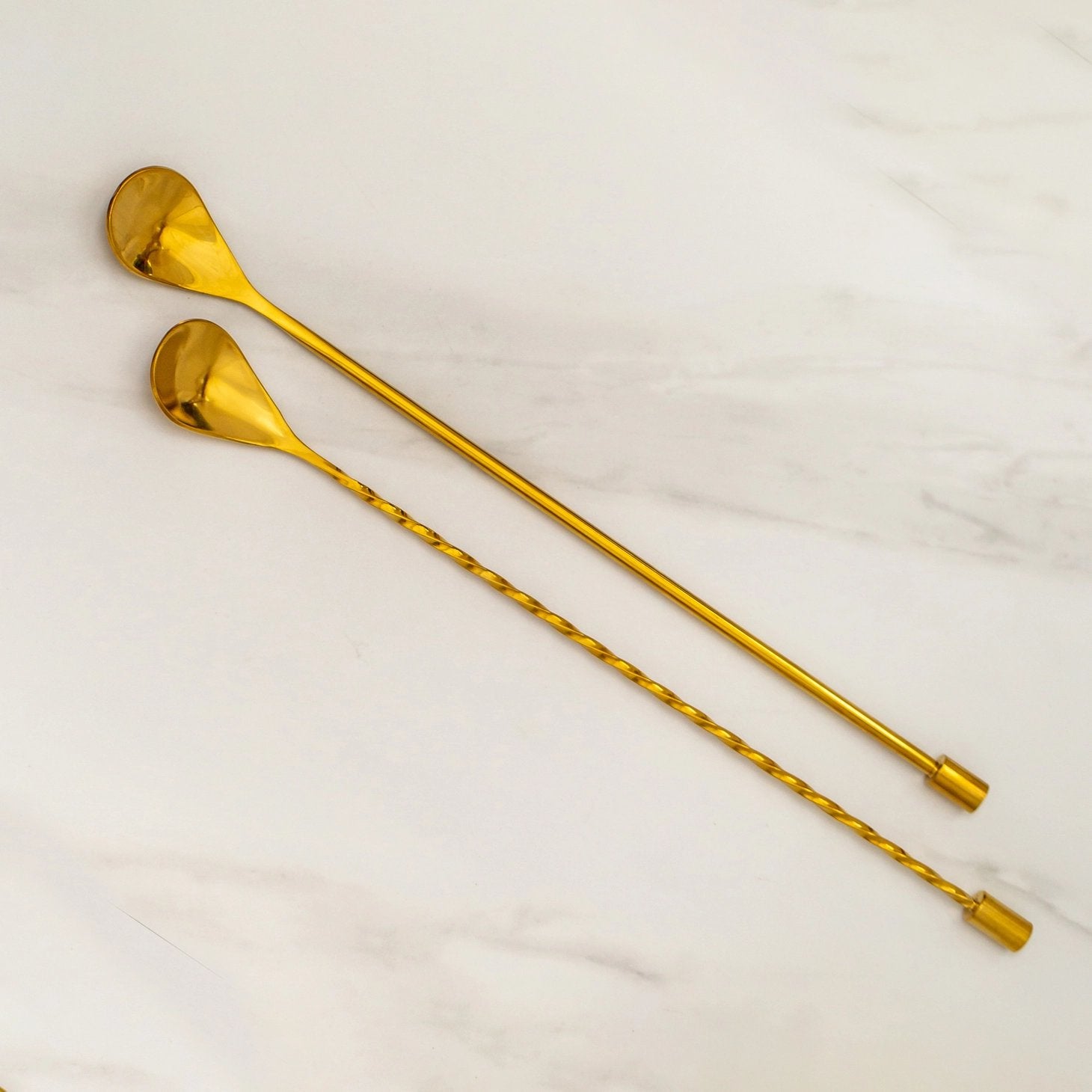 Bar Spoons | Gold - Set of 2 – Maker + Muse